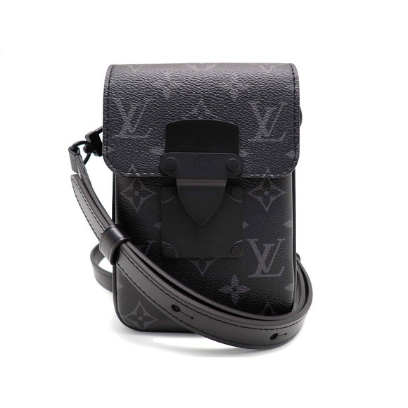 Louis Vuitton | Bags | Louis Vuitton Monogram Black S Lock Vertical ...